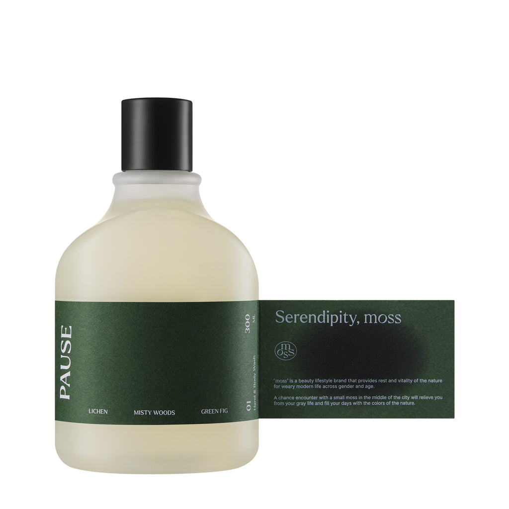 Moss hand & Body Wash Pause | Korean Skincare | Be Mused Korea